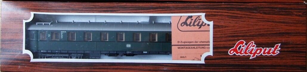 Liliput HO 84303 DB personvogn 2 kl. - Spor HO Liliput lokomotiver ...