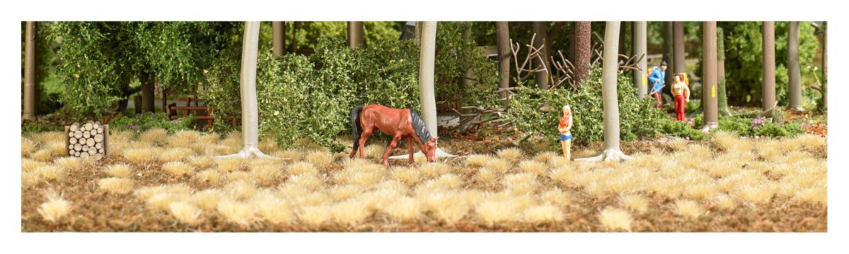 Busch HO 1322 Tør skovbund Størrelse 190 x 250 mm. - Spor HO landskabs ...