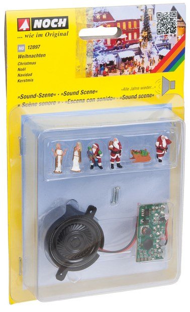 Noch HO 12897 Juleaften med lyd - Spor HO Modelhuse/byggesæt - Tim´s ...