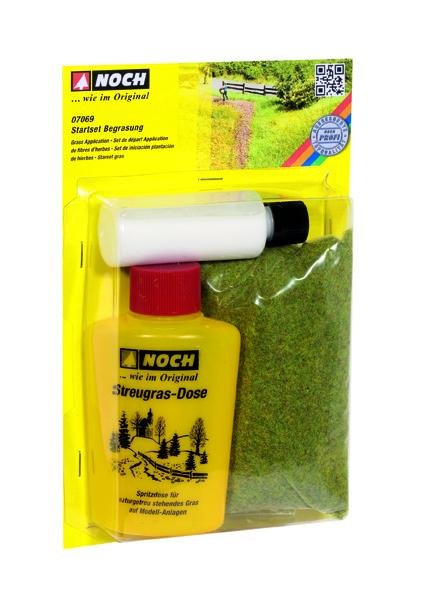 Noch HO 07069 Starter udlægning med græs - Spor HO Græs artikler - Tim ...