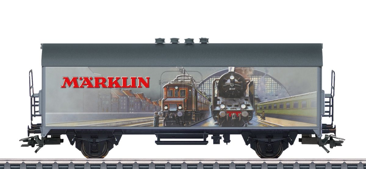 Märklin 45900 katalogvogn privat kølevogn med forsiden af Märklin ...