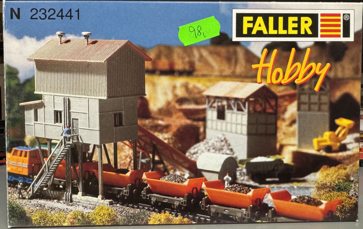 Faller 232441 spor N gruslæssesilo - Spor N Modeltogs artikler/byggesæt - Tim´s floorball & modeltog