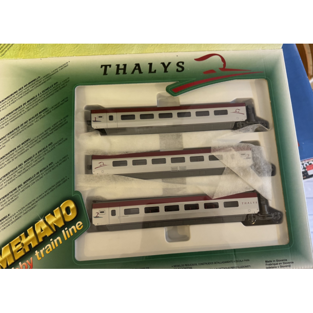 Mehano HO T674 THALYS personvognsæt til Märklin drift - Spor HO Mehano ...