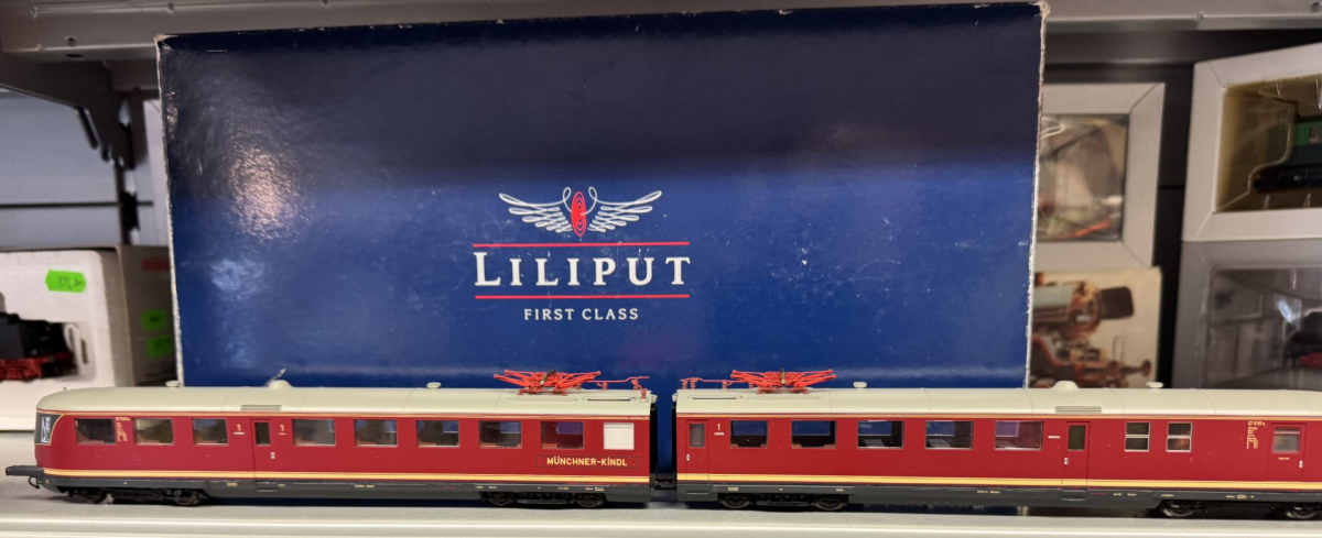 Liliput HO L133553 DB elektrisk motorvognsæt ET 11 01 digital ombygget ...