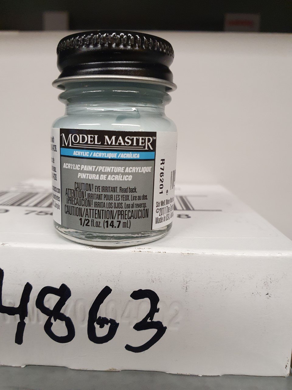 Model Master T4863 acryl maling 14,7 ml. Farve lyse grå - Model Master ...