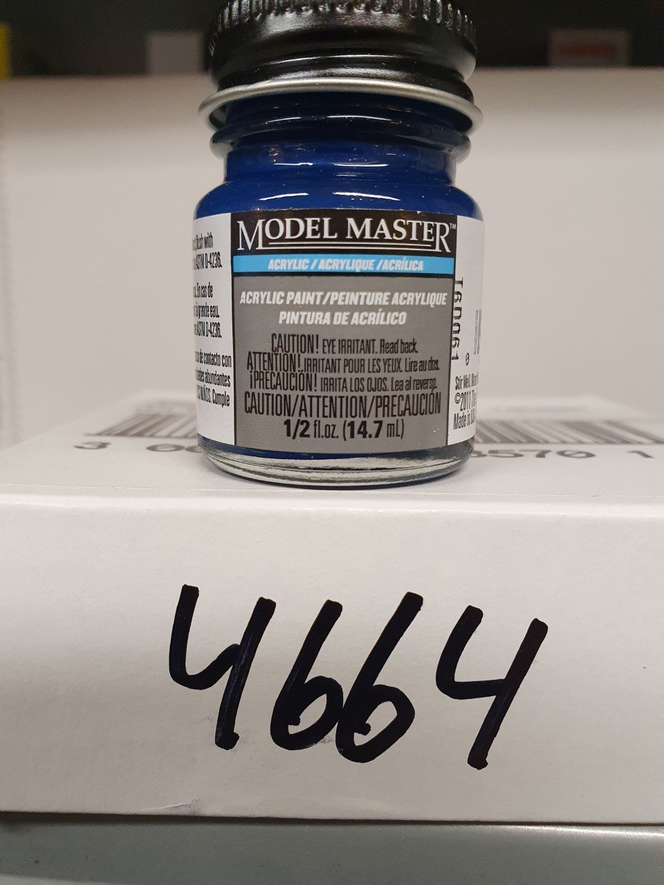 Model Master T4664 acryl maling 14,7 ml. Farve teal - Model Master ...