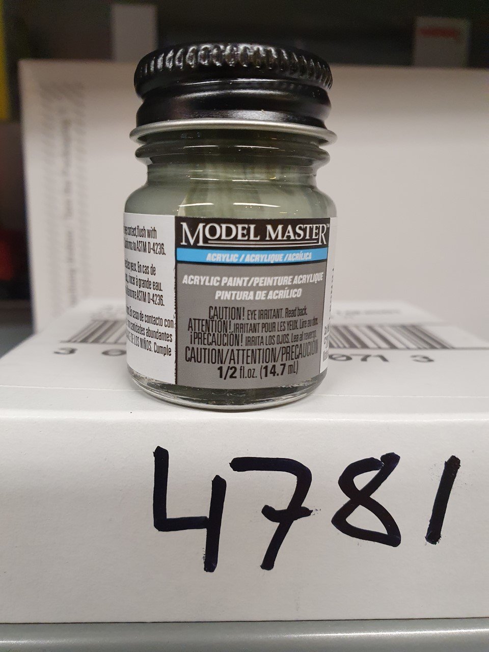 Model Master T4781 acryl maling 14,7 ml. Farve mørkegrøn RLM 71 - Model ...