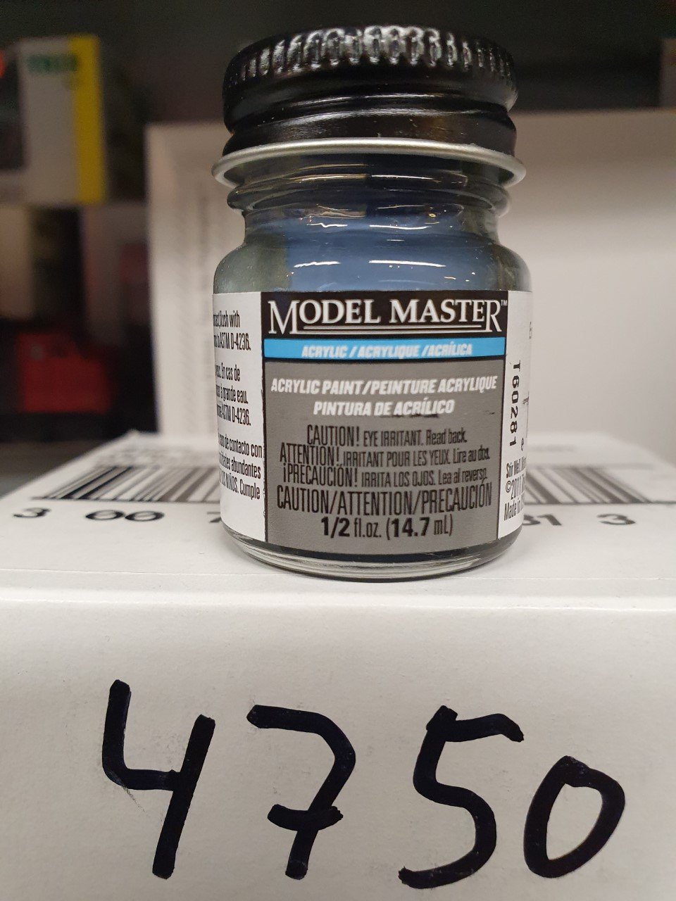 Model Master T4750 acryl maling 14,7 ml. Farve euro I grå - Model ...