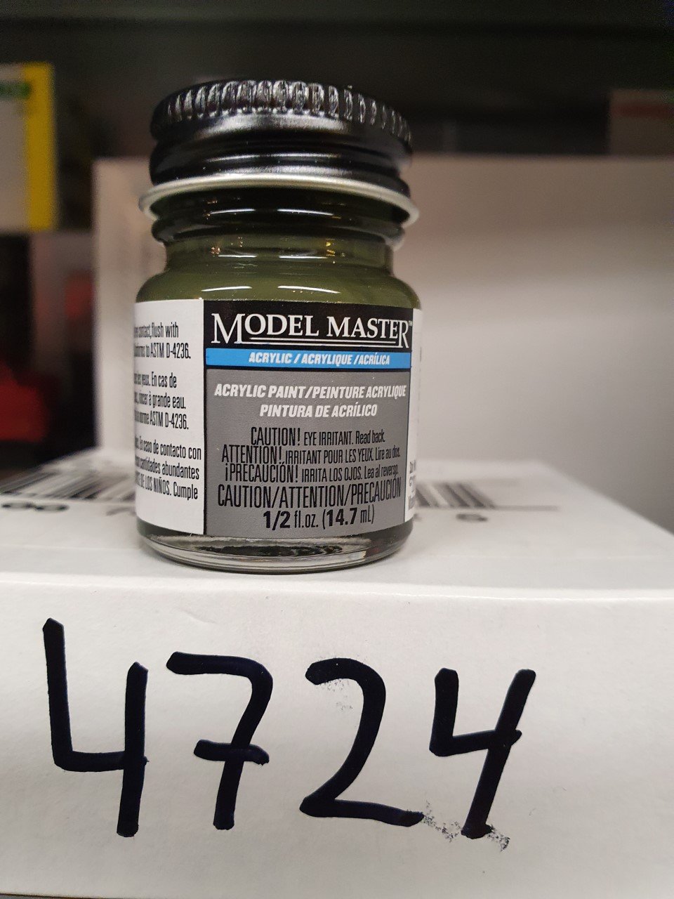 Model Master T4724 acryl maling 14,7 ml. Farve Marine corp grøn - Model ...