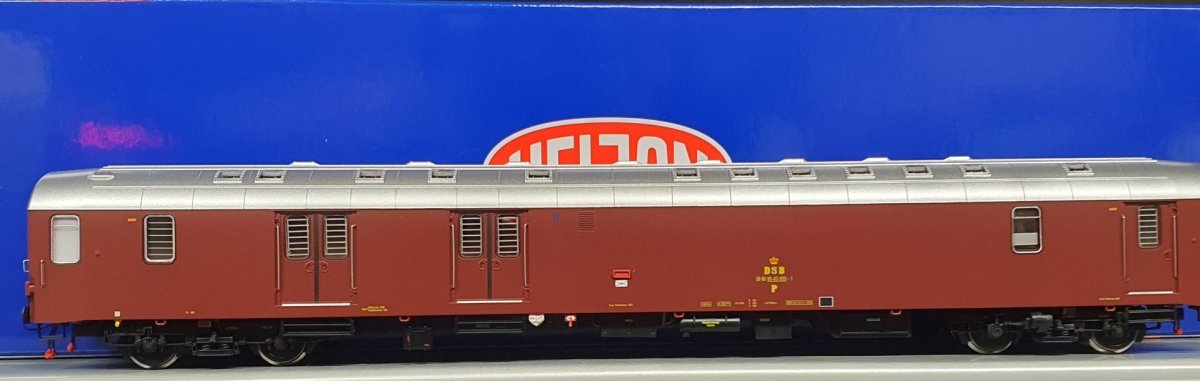 Heljan 6128 DSB postvogn litra P 50 86 90-83 809-1. Nyhed 2023/24 ...