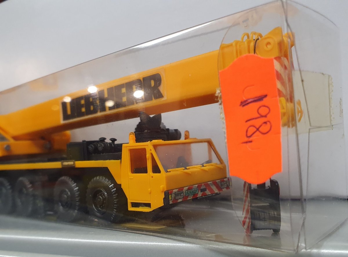 Kibri HO 10131 Liebherr kranbil LT 1120 - Spor HO Køretøjer - Tim´s ...