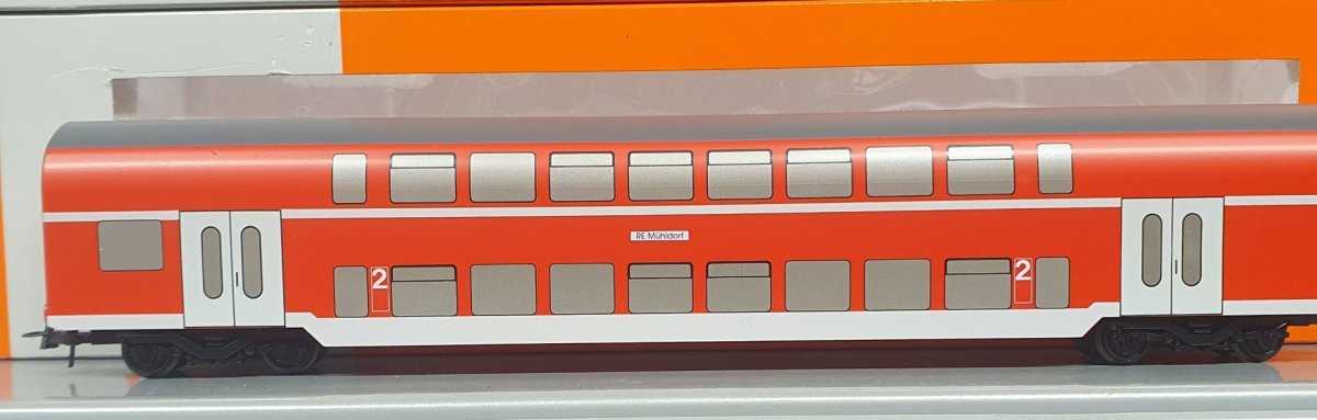 Roco HO 54500 DB AG dobbeltdækker personvogn 2 kl. - Spor HO personvogne - Tim´s floorball ...