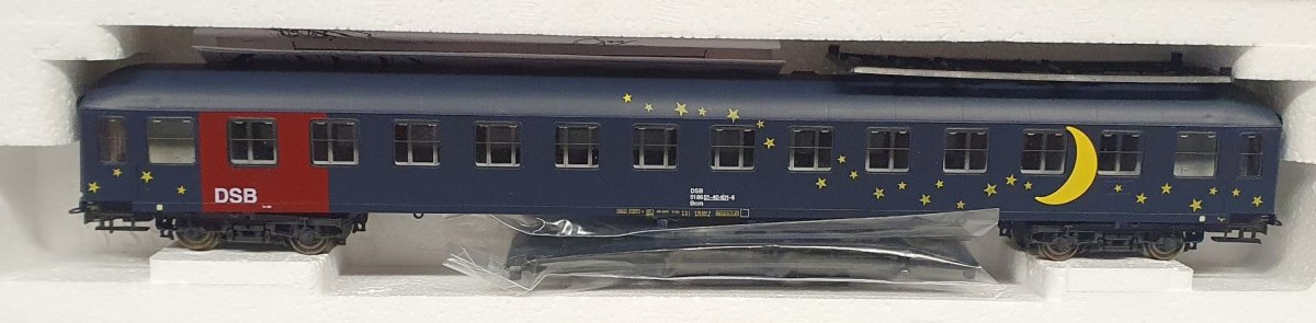 Lima HO 309442 DSB personvogn måne og stjerne Litra Bcm 518651-40 401-6 ...