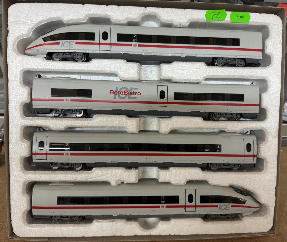 Piko HO 409 DB ICE 409 515-0 togsæt 4 delt digital DCC jævnstrøm - Spor ...